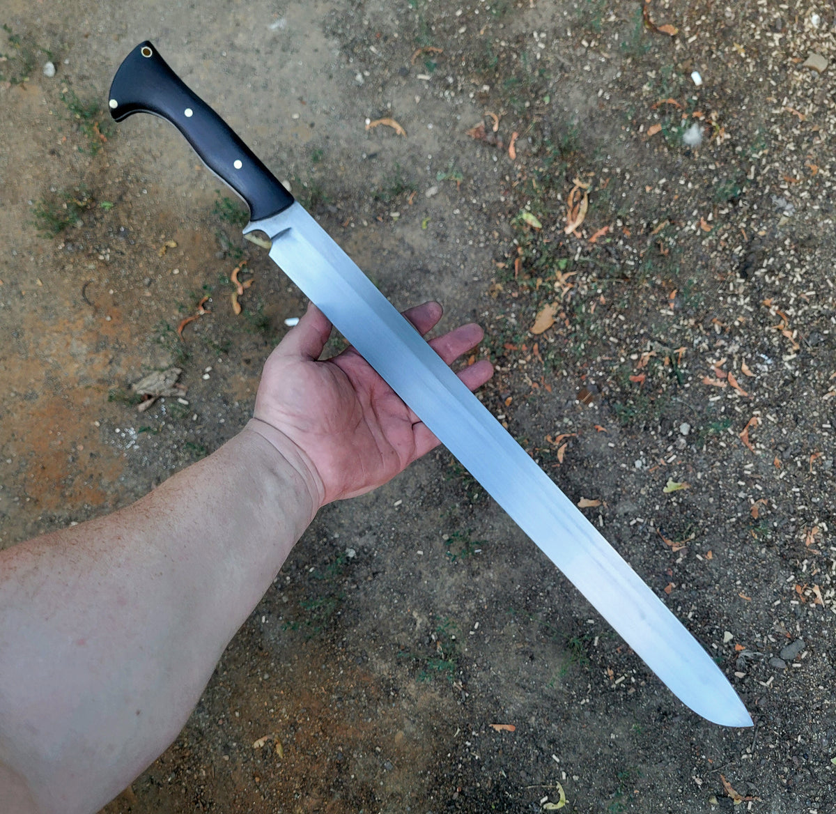 Bayonet Inspired Chopper Sword in 80CRV2 – Charles Jones Blades
